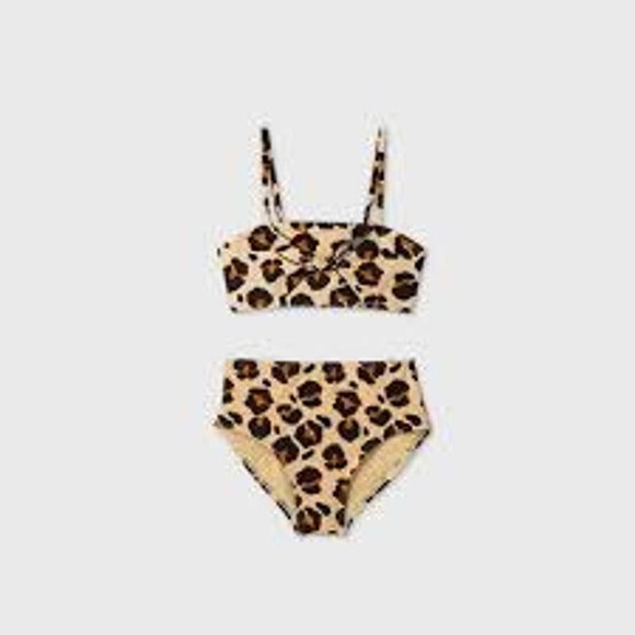 Target | Swim | Target Girls Leopard Print Swimsuit | Poshmark